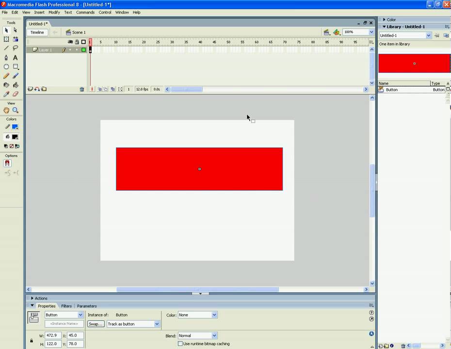 GGTutorial: Flash 8 Tutorial Better button