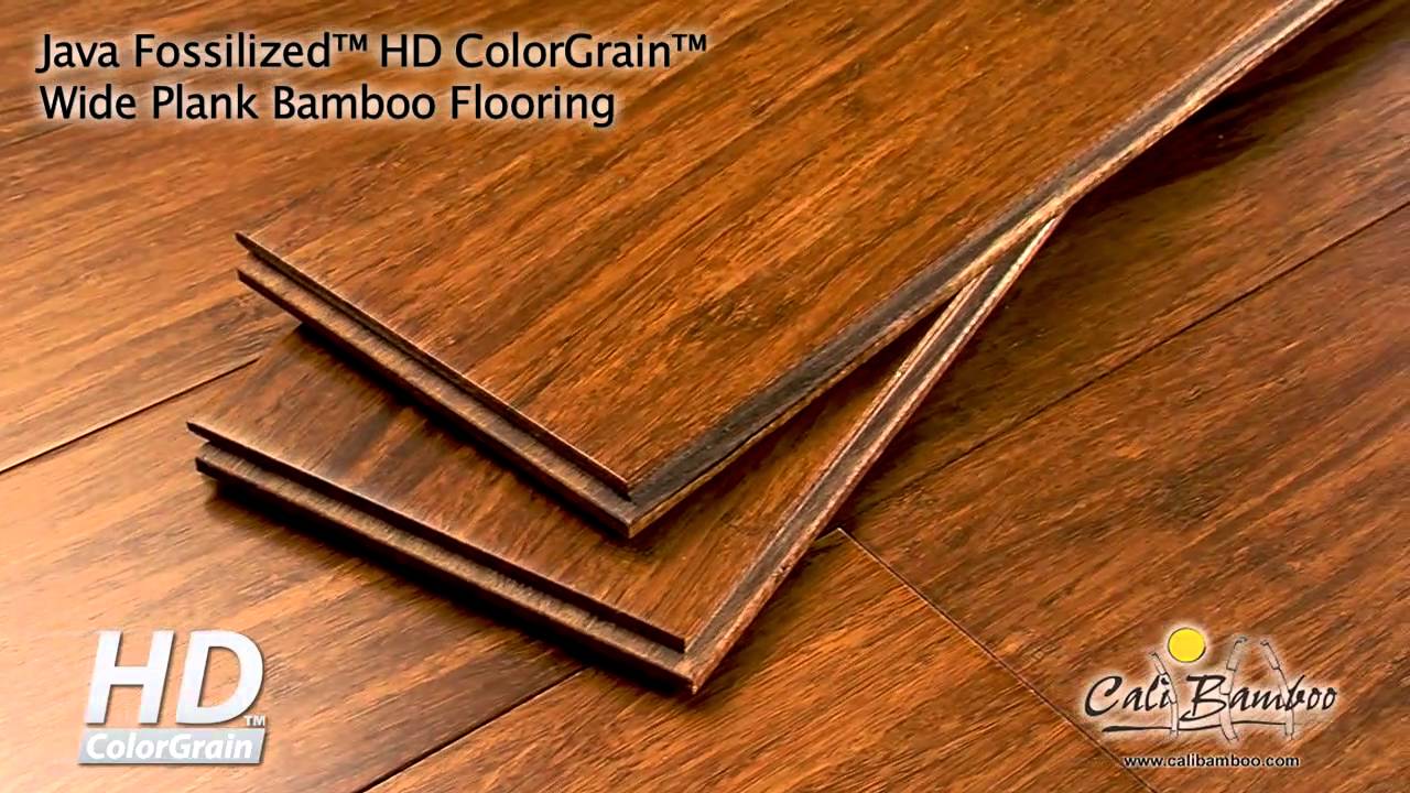 Cali Bamboo Fossilized™ Java Wide Plank Bamboo Flooring