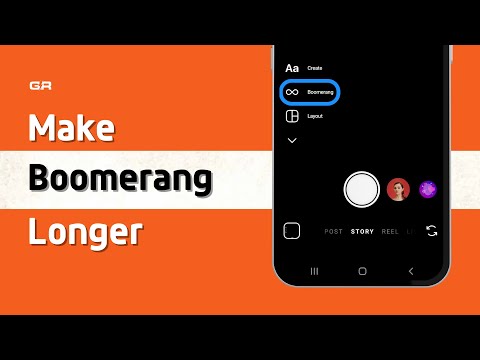 How to Make a Boomerang Video longer for Instagram | Full Guide