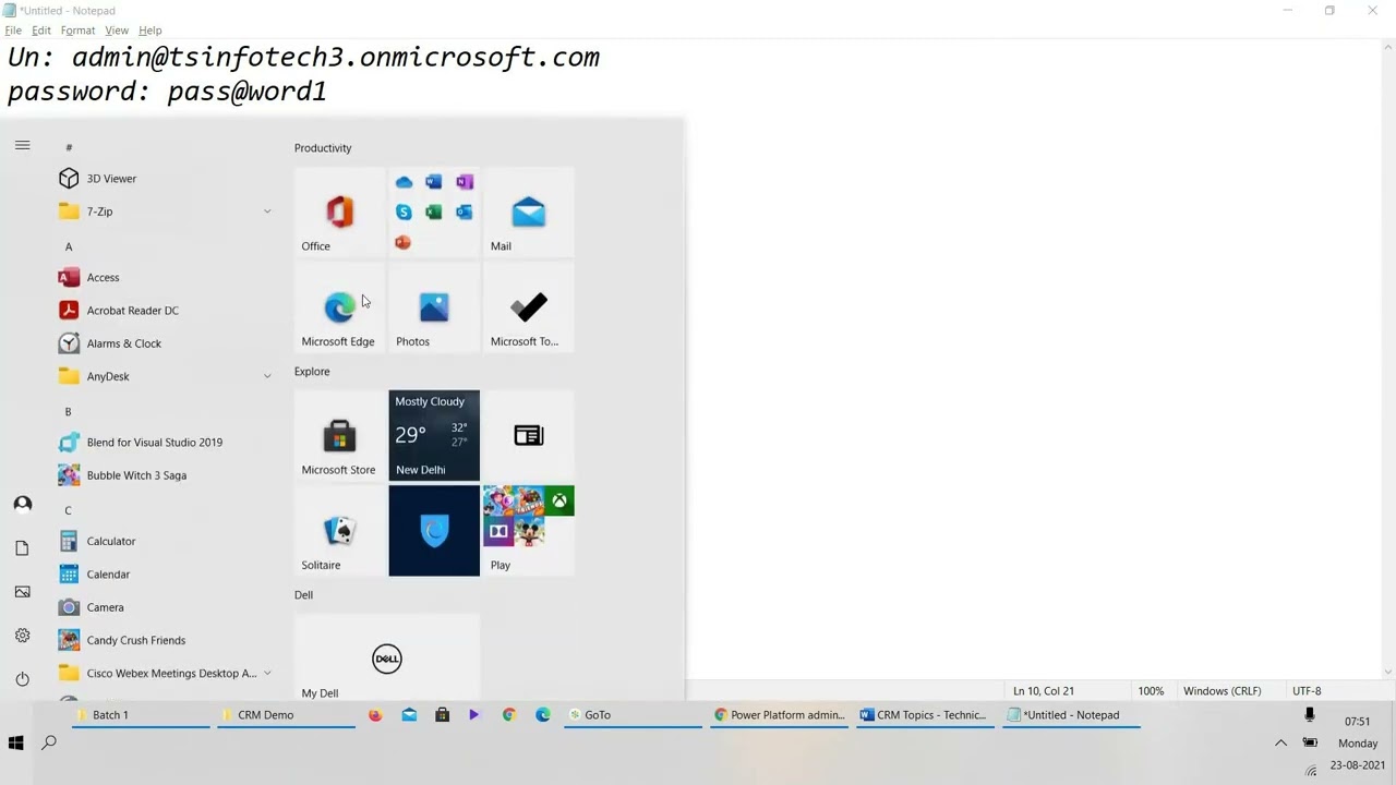 || Trial Instance Creation, Create / Manage User Live Session || CRM Guru