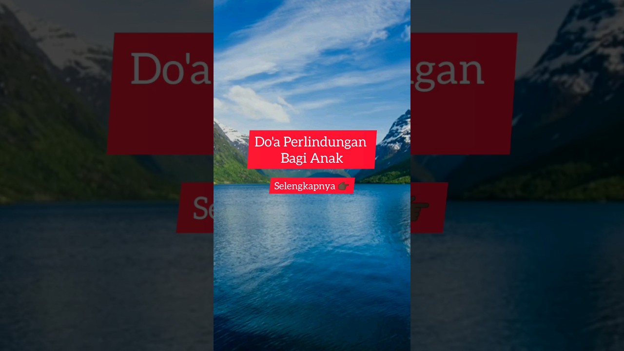 Doa Perlindungan Bagi Anak #shorts