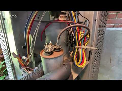 How to replace a Capacitor - HVAC A/C Capacitor Replacement