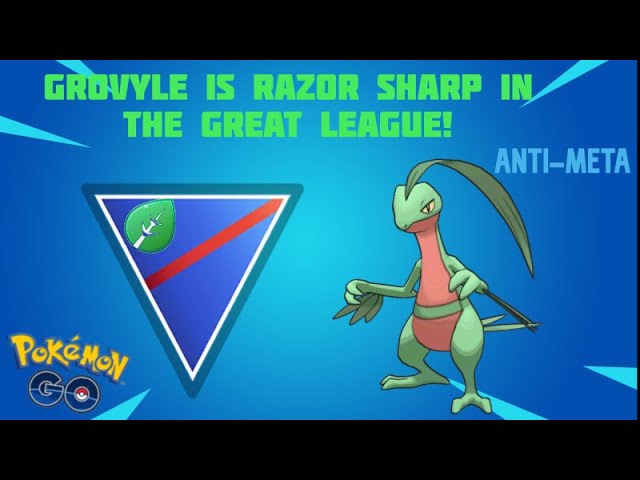 The best moveset for Grovyle in Pokemon GO