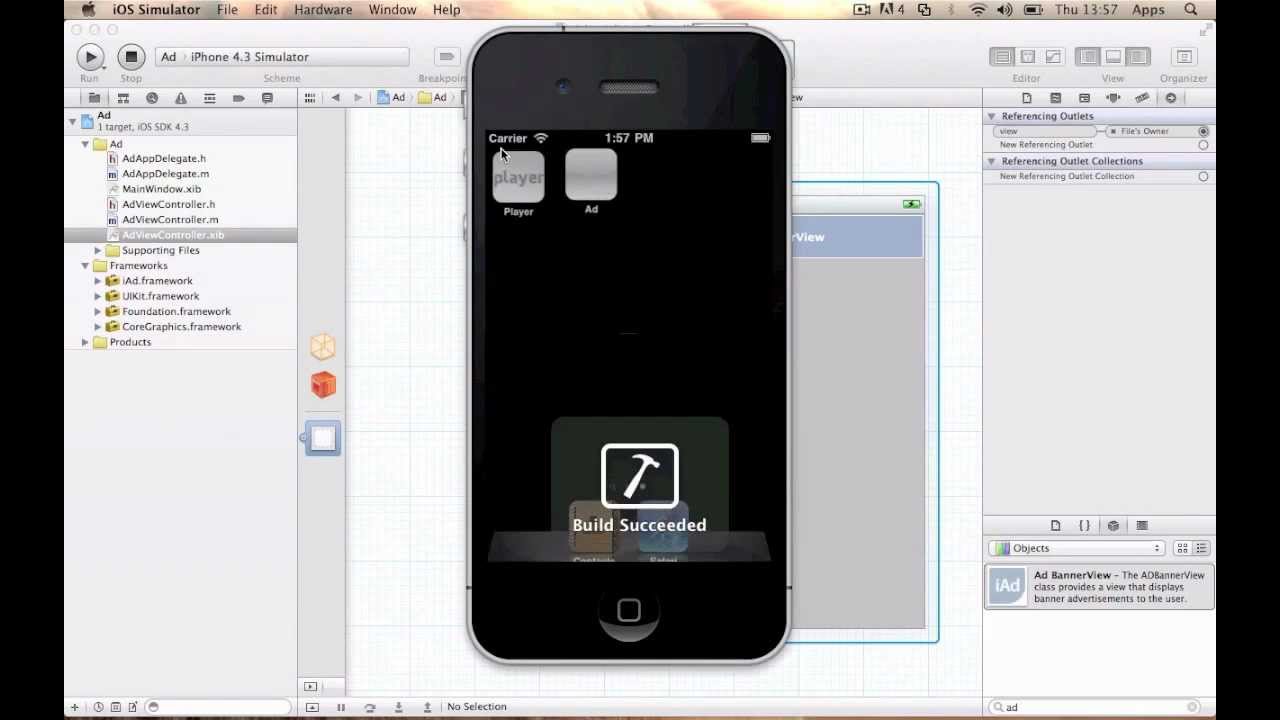 XCode 4 Tutorial iAd - ZenCoreDev