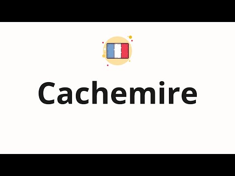 How to pronounce Cachemire (Cashmere in French)