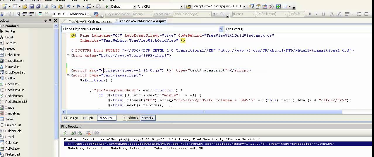 How to fix error Microsoft JScript runtime error: Object expected