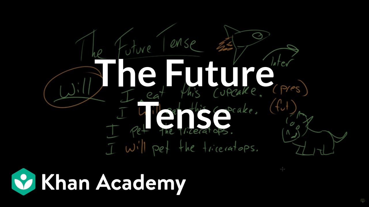 The future tense | The parts of speech | Grammar | Khan Academy