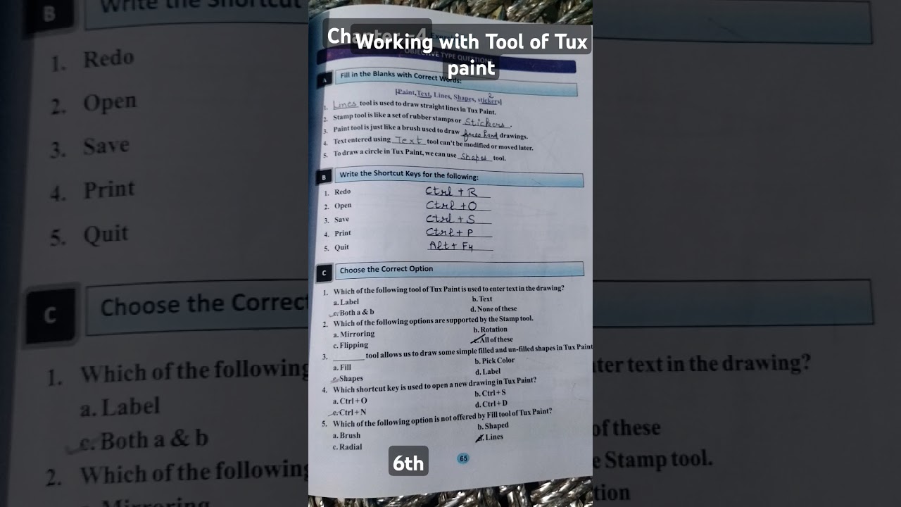 #computer # chapter -4 Class 6th#pseb#