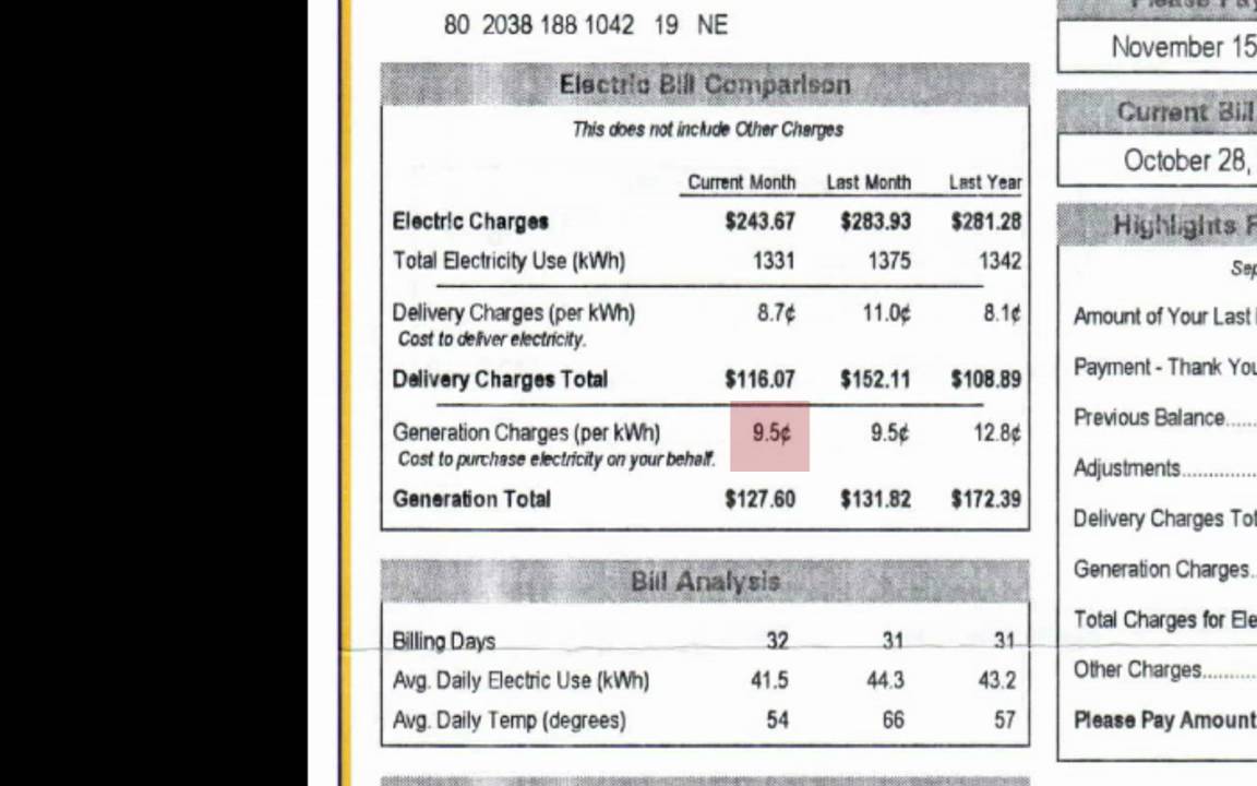Understanding Electricity in Your Home and Your Electricity Bill