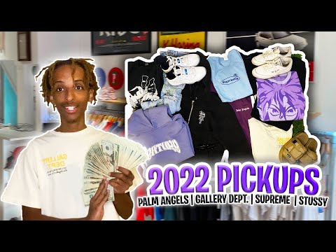 ALL OF MY 2022 PICKUPS 🔥 | Clothing Haul (Palm Angels, Gallery Dept., & more)
