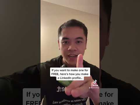 Here’s a FREE LinkedIn profile to use for your own to get opportunities #SHORTS