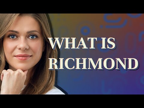 Richmond | meaning of Richmond