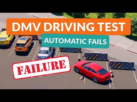 How to Avoid Automatic Fails on the Driving Test - Driving Instructor Explains