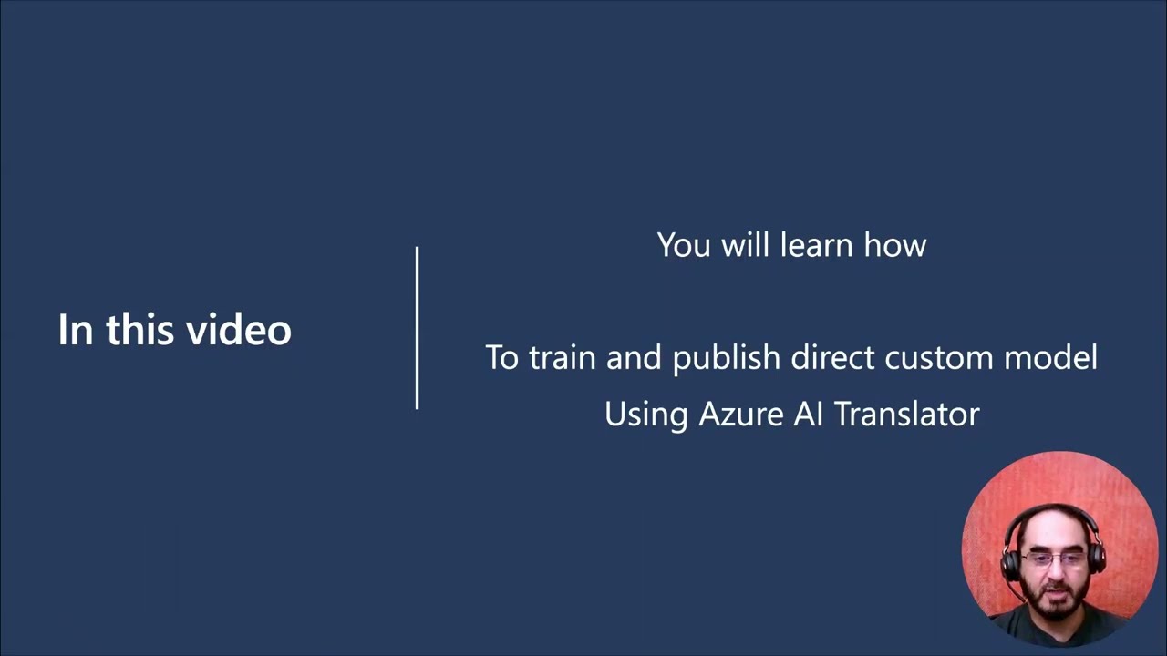 Custom Translation Direct Model Customization