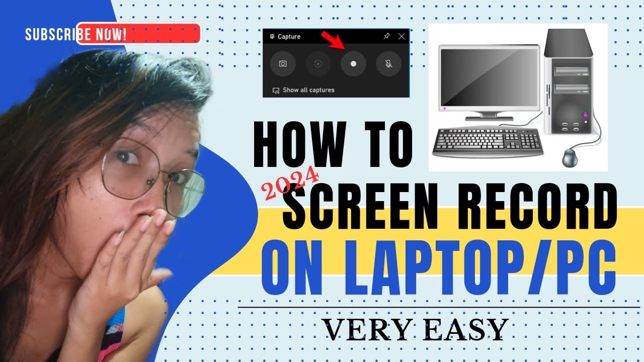 Paano Mag Screen Record Sa Laptop O PC 2024 | How To Screen Record On Laptop Or PC 2024
