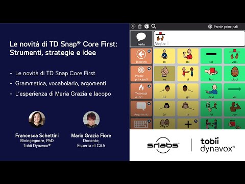 Registrazione dei webinar su TD Snap Core First e TD Snap Express ...