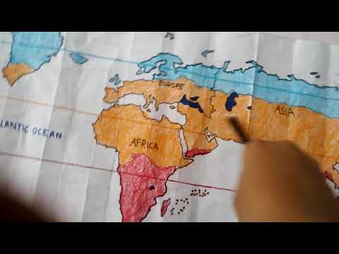 The climatic zones of the world