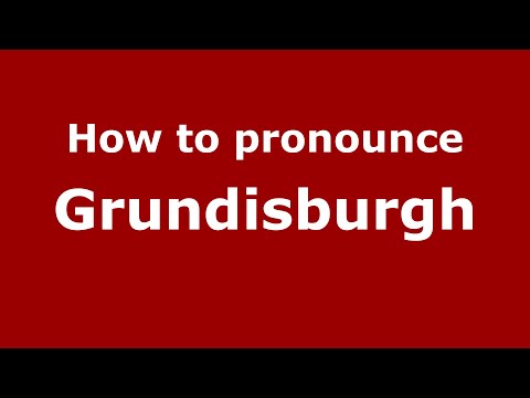 How to pronounce Grundisburgh (English/UK) - PronounceNames.com