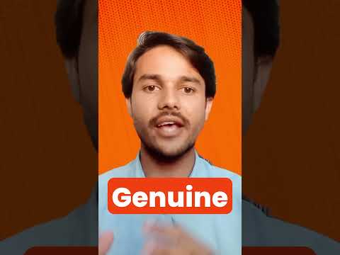 How Do You Pronounce "Genuine" in American English?