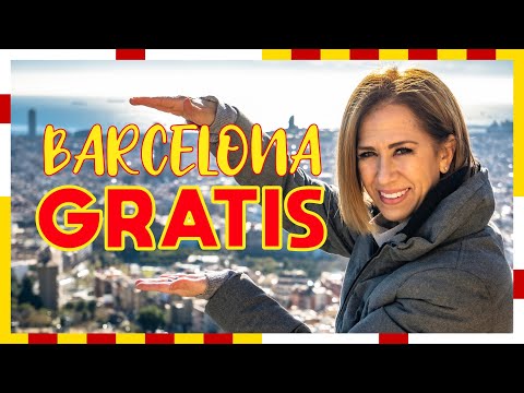 DESCUBRE qué ver en BARCELONA GRATIS en 1 día. 🤩 10 Lugares que no puedes PERDERTE 😍 CIUDAD ESPAÑA