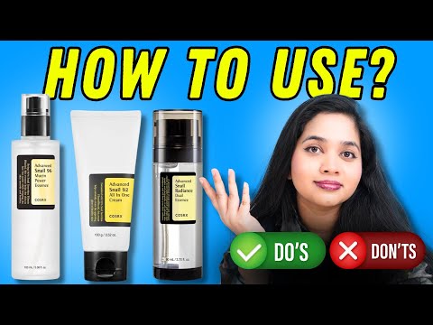 🤔 How To Use COSRX Snail Mucin Products for Maximum Benefits?