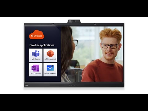 NEC MultiSync® WD551: Connecting Teams - Familiar Tools