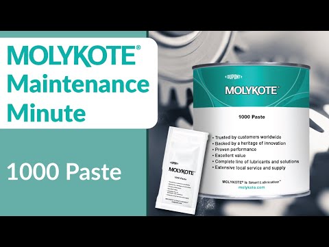 MOLYKOTE® 1000 Paste || MOLYKOTE® Maintenance Minute