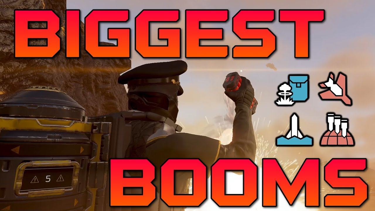 BIGGEST BOOMS - Team EXPLOSIVE Loadout! | Helldivers 2