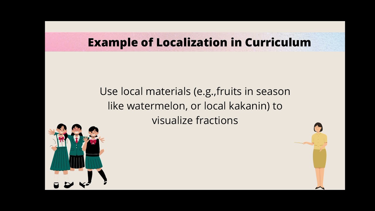 Curriculum Localization