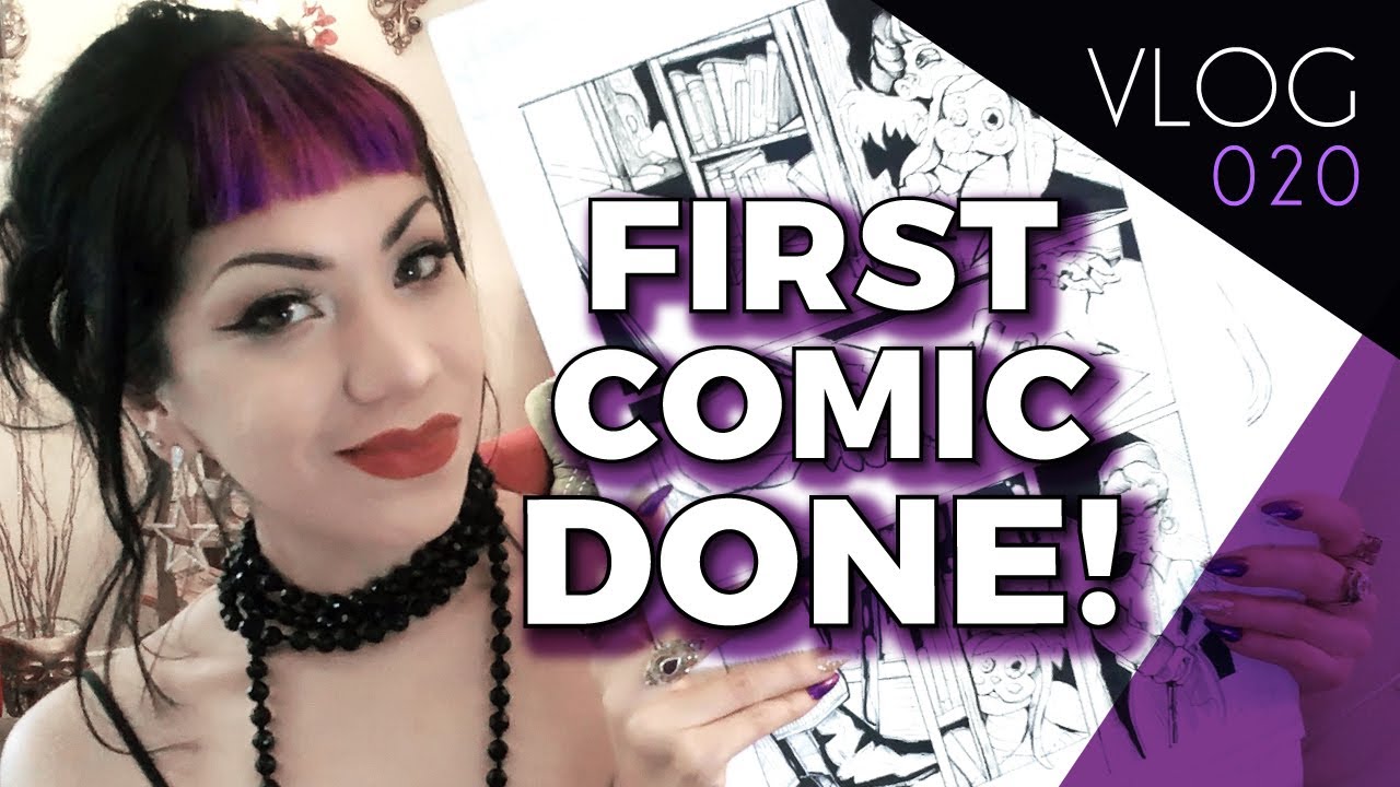 Studio Vlog 020 | My First Comic is DONE!