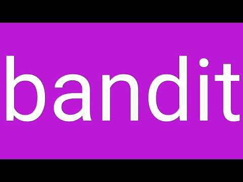 Bandit Definition & Meaning