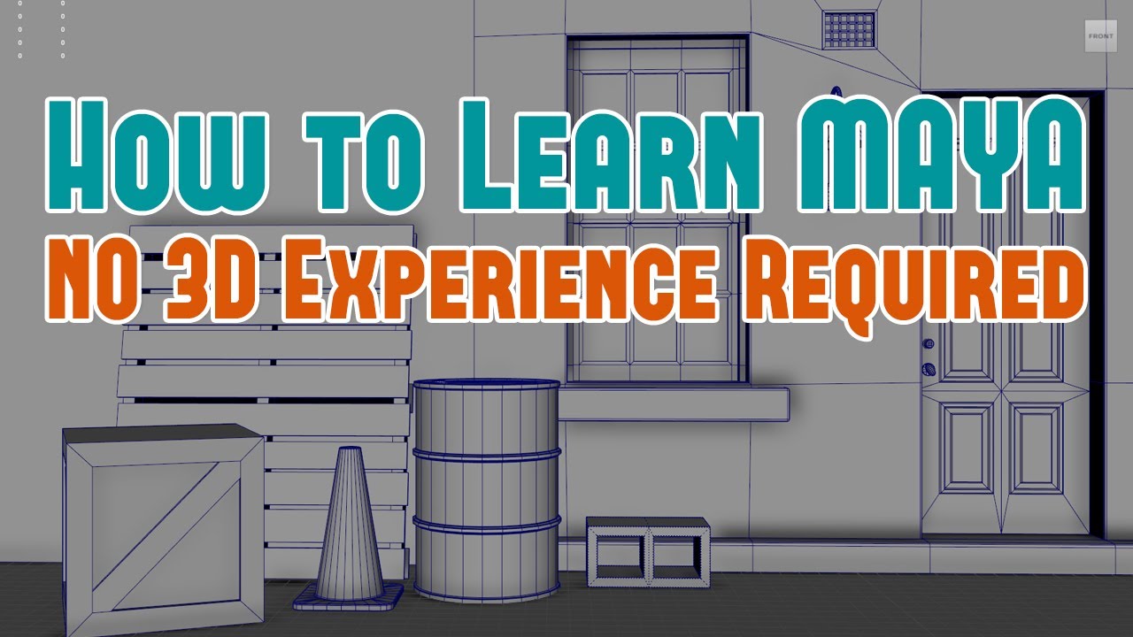 Maya Foundation: Home Study Course - What You Need to Learn to Start Using Maya (Complete Beginner)