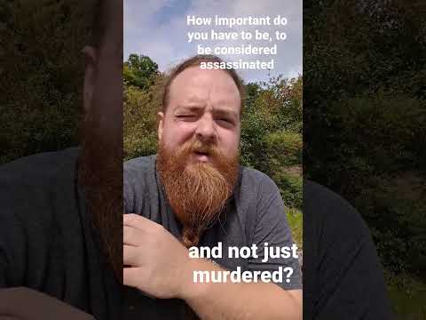 Assassinated or murdered?  | QUESTION 6 | Swedish Dad Thoughts #shorts #answer #question