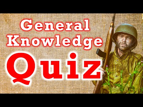 🍺 [PUB QUIZ] General Knowledge Quiz Questions and Answers 2022