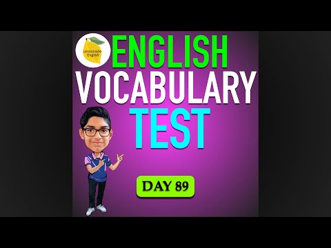 (89) Vocabulary Quiz for Beginners #Shorts #Lessonade_English