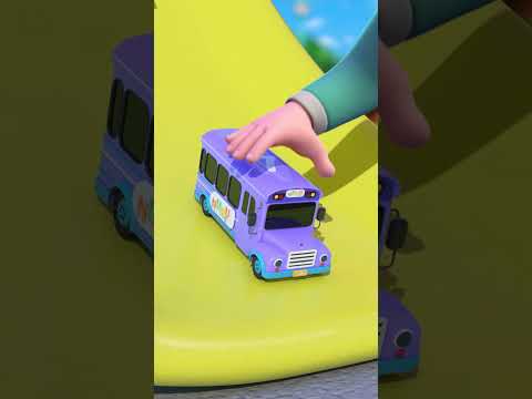 Ten Little Buses | Nursery Rhymes & Toddler Song | NuNu Tv #childrensongs #singalong #babysong