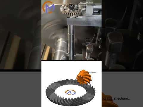 Bevel gears 🔥 | #mechanical principles | #machine #simulation #solidworks #satisfying #gear #physics
