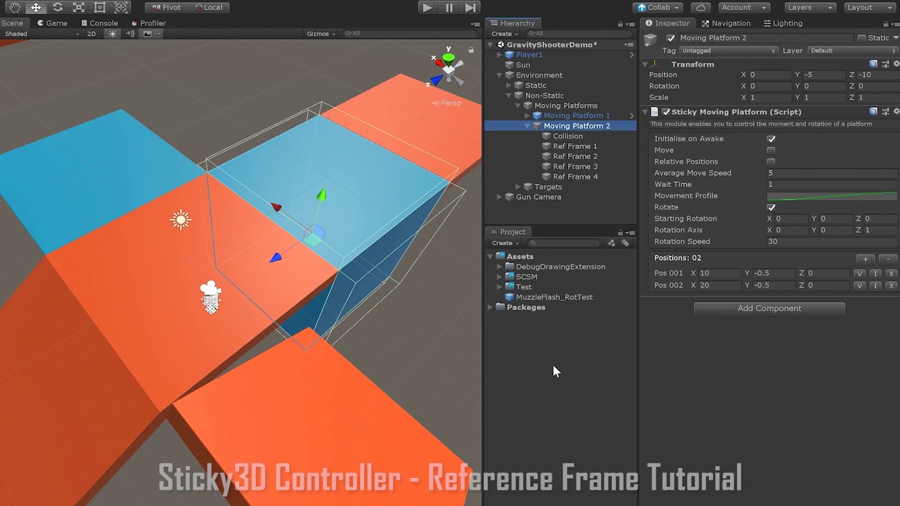 Sticky3D Controller - Reference Frame Tutorial