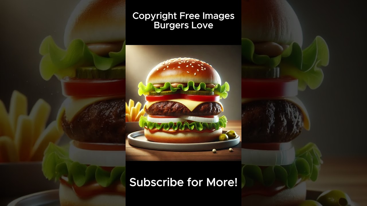 Boost Your Food Blog with These Amazing Copyright Free Burgers Images