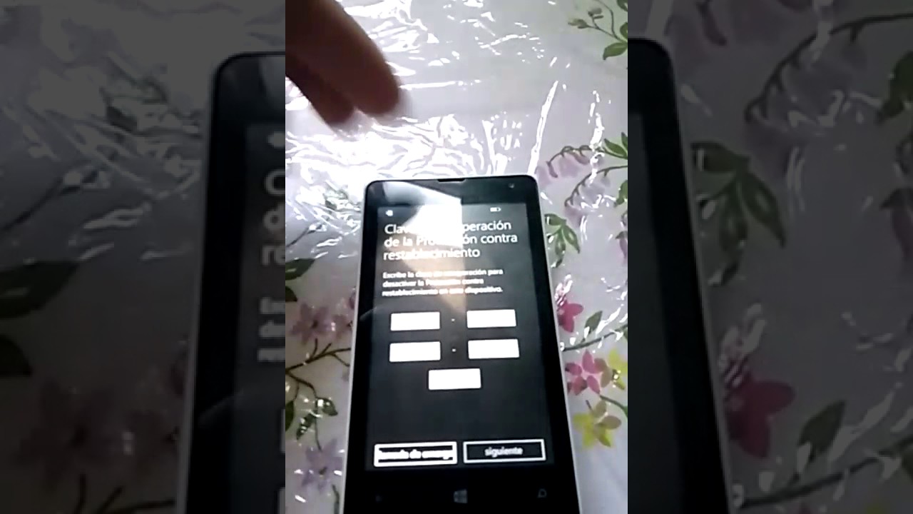 Notificación de protección contra restablecimiento, ayuda!