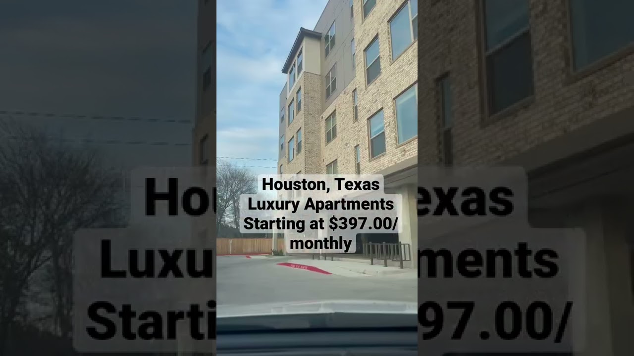 Rent $397/month. Better RUN to Houston and live in luxury #shorts #houston #houstongalleria #texas