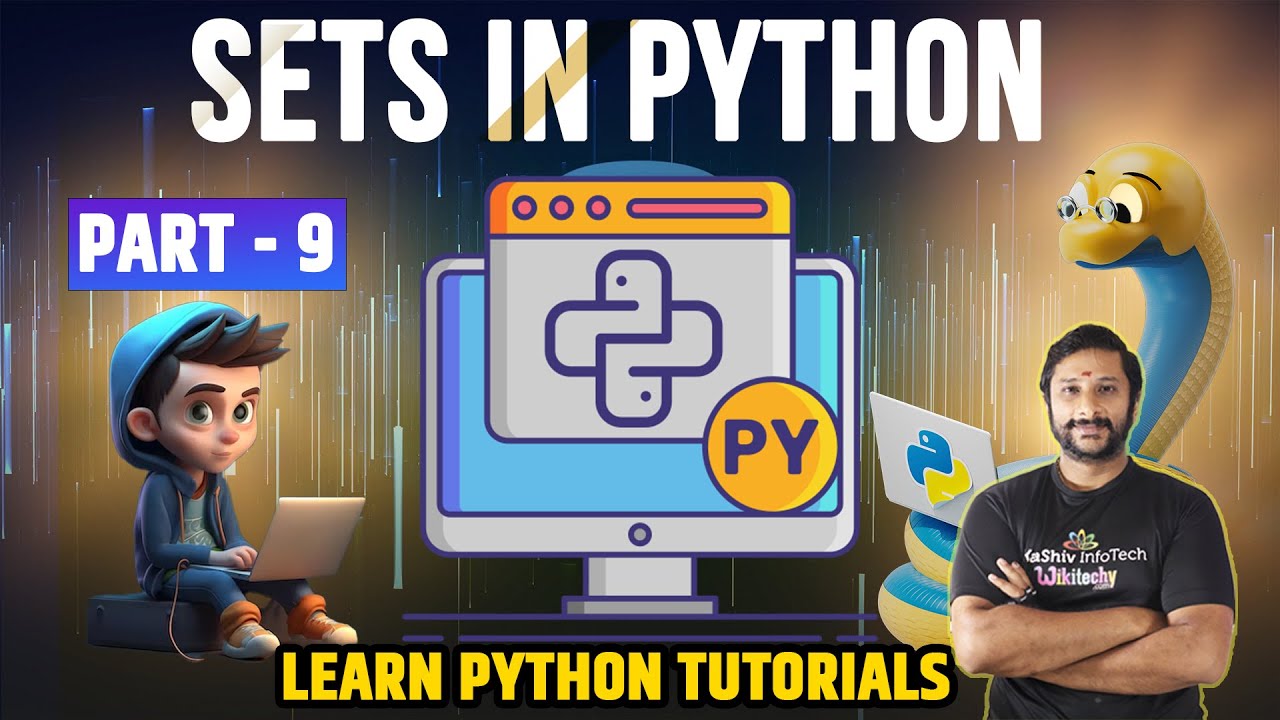 #9🐍 What are Sets in Python? | Sets in Python | Learn Python Tutorials for Beginners #pythontutorial