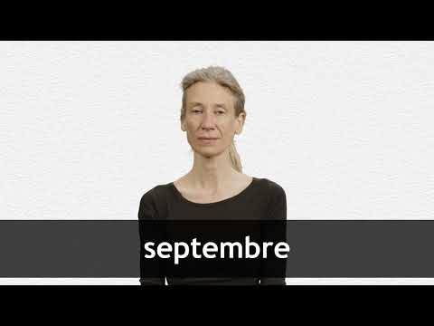 English Translation of “SEPTEMBRE” | Collins French-English Dictionary