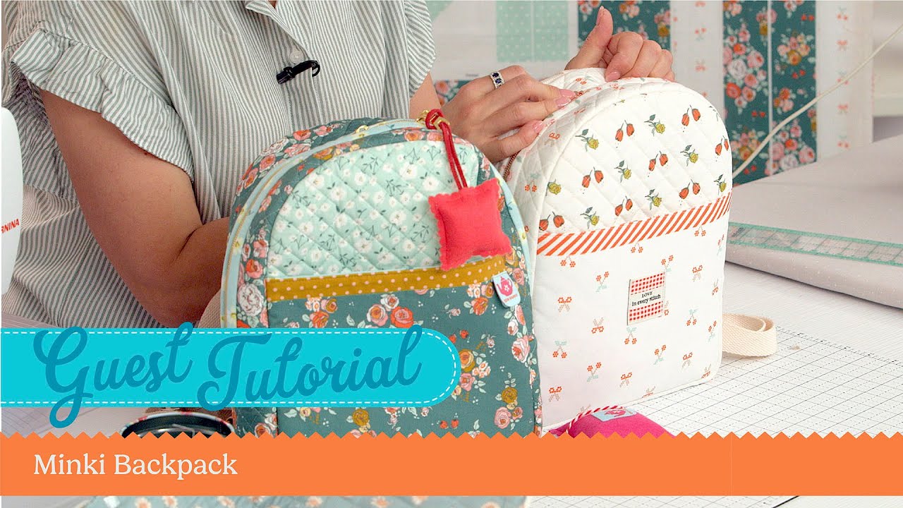Simple Quilting with Minki Kim - Quilted Backpack Tutorial