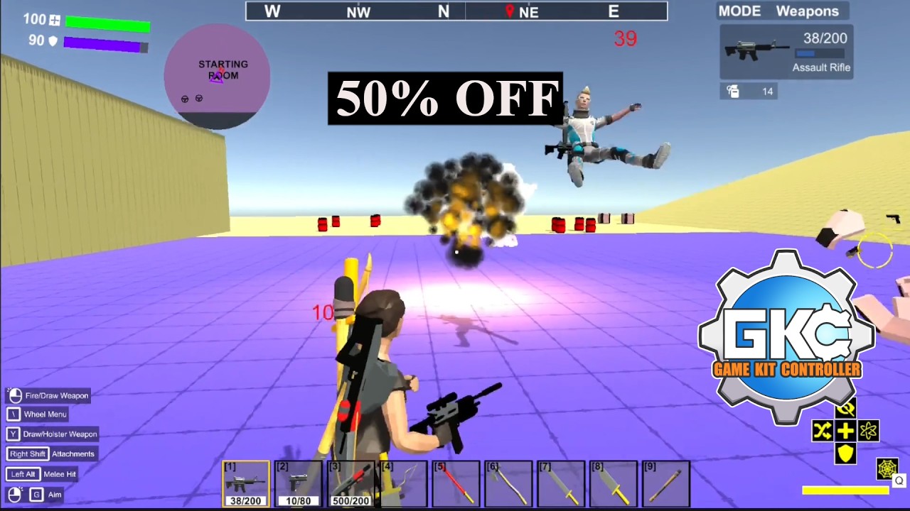 GKC - Game Kit Controller 50% OFF on the Asset Store! - Unity Spring Sales