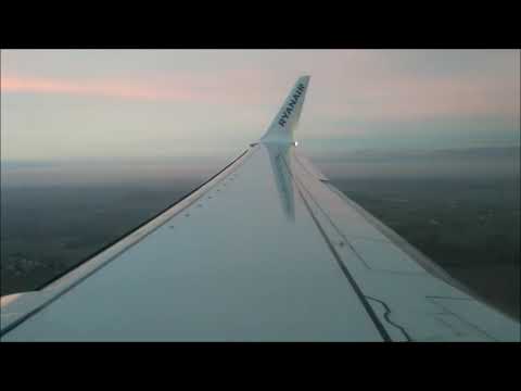 Ryanair flight from Santiago (SCQ) to Hahn airport (HHN).
