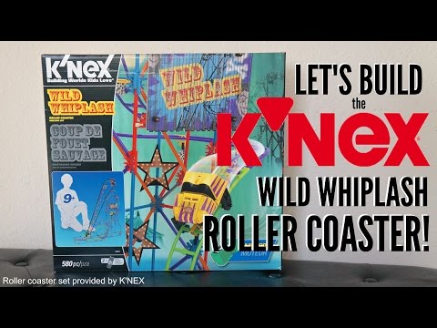 Let's Build A K'NEX Roller Coaster Set - My Kids Love the Wild Whiplash Roller Coaster!