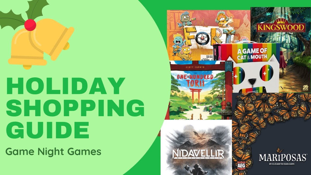 Gameosity’s Holiday Shopping Guide: Game Night Games