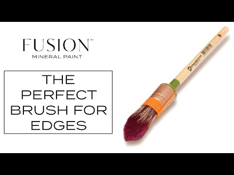The Perfect Brush for Painting Edges | Fusion™ Mineral Paint