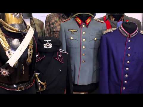Fine military antiques, at Helmut Weitze in Hamburg, Germany
